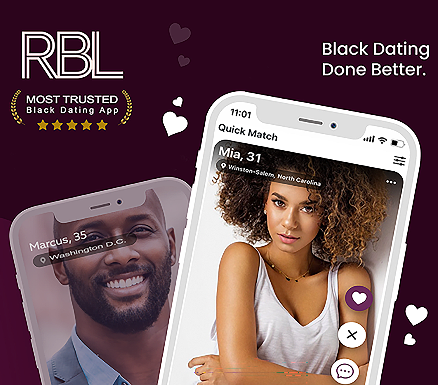 Black Dating App - Real Black Love (RBL)